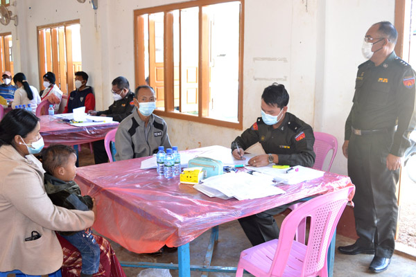 တန့်ယန်းမြို့နယ်တွင် ပန်းခင်းစီမံချက်ဖြင့် နိုင်ငံသားစိစစ်ရေးကတ်ပြားမ